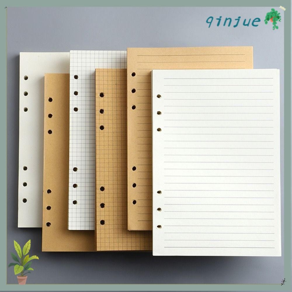 PRINTLI 80Sheepts Notebook Refill Paper, Kraft Paper แนวนอน Line/Blank ...