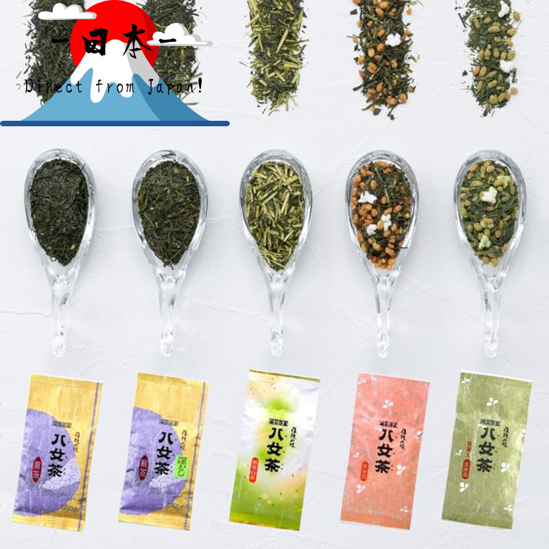 [Direct from Japan] Yame Tea Variety Set: 6 Types of Premium Japanese ...