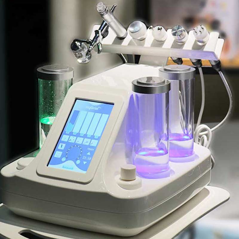 6 ใน 1 Hydra Dermabrasion Aqua Peel Clean Skin Care BIO RF สูญญากาศทำ ...