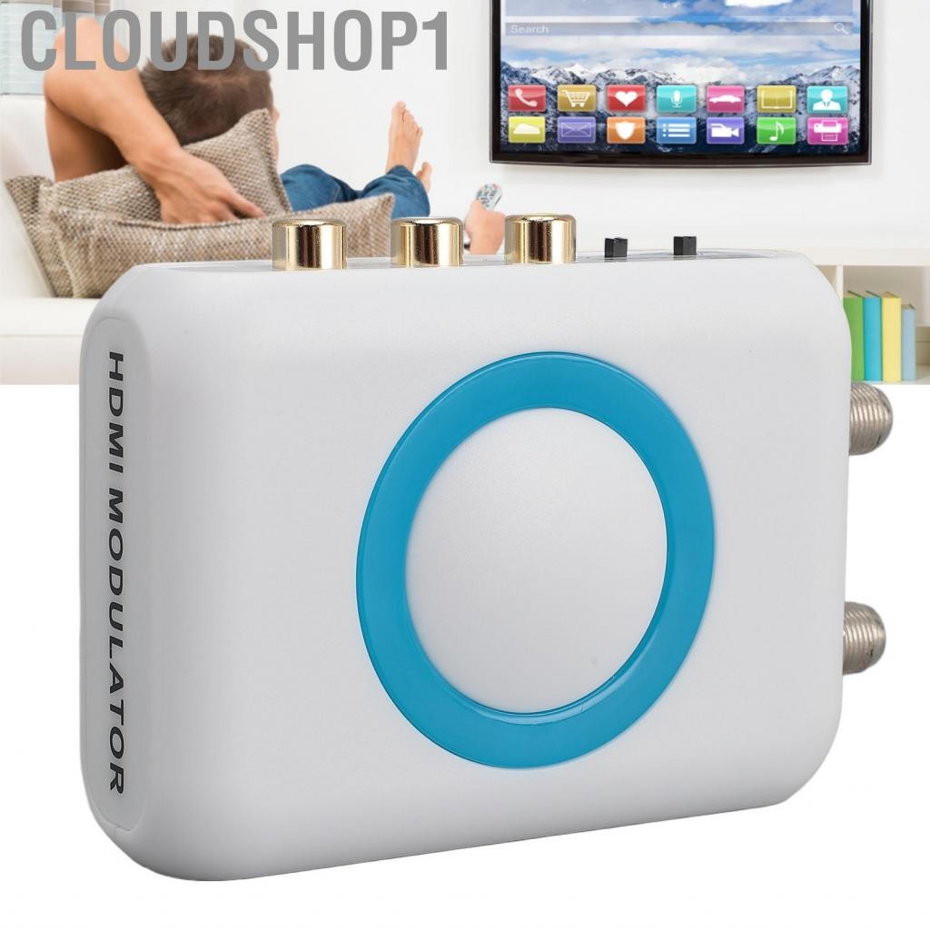 Cloudshop1 HD Modulator ที่อยู่อาศัย ABS รูปแบบ PAL NTSC ความละเอียดสูง ...