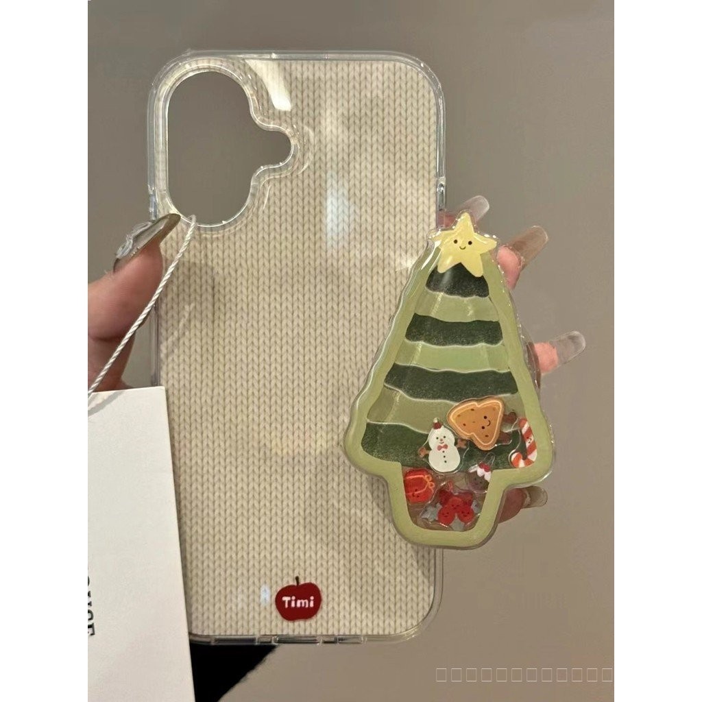 ต้นคริสต์มาส Yaoyaole เหมาะสำหรับใช้งานร่วมกับ Apple 16เคสโทรศัพท์ ...