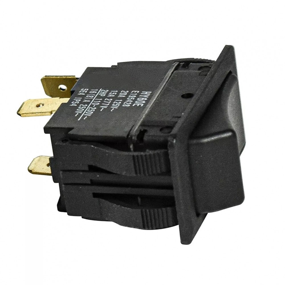 HY60E Rocker Switch High-precision Mechanism Plug In Connector 20A 125V ...