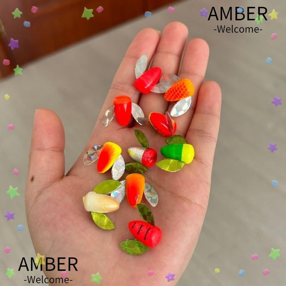 Amber 5 ชิ้น Spin Float Bait, Oval Bobber Buoys Fishing Foam Float lure ...