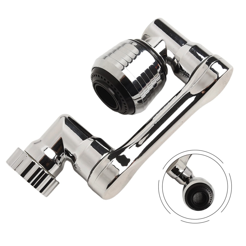 Faucet Extender Four-eye Filtration Rotating Spray Head Universal 1080 ...