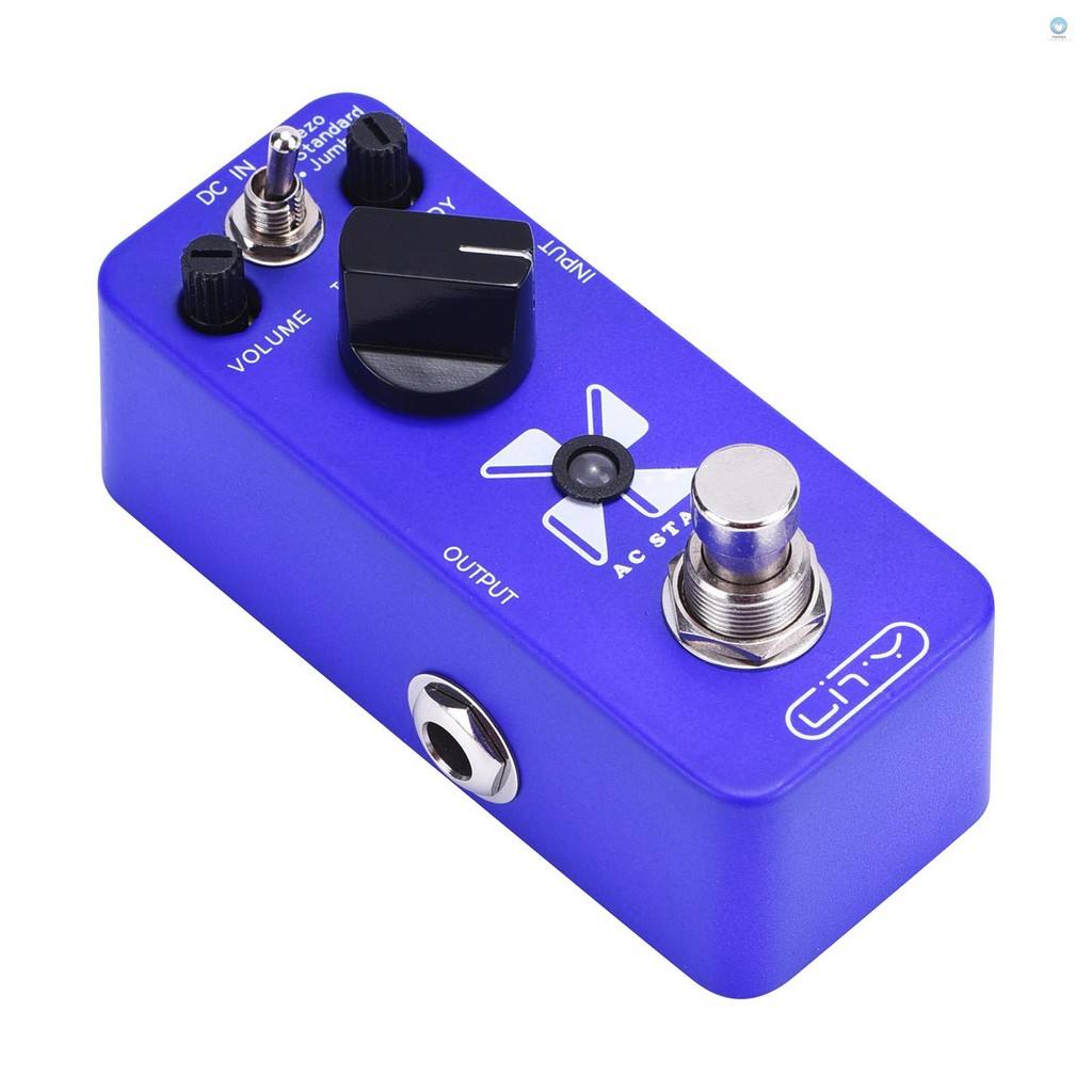 Lity Acoustic Simulator กีตาร์ AC Stage Mini Pedal 3 โหมด Piezo/มาตรฐาน ...