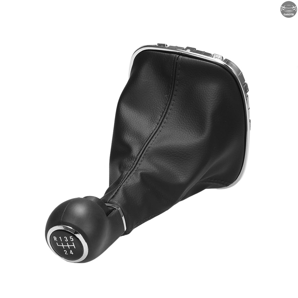 5 ความเร็วเกียร์ Shift Knob Manual Shifter Gaitor Boot Cover สําหรับ ...