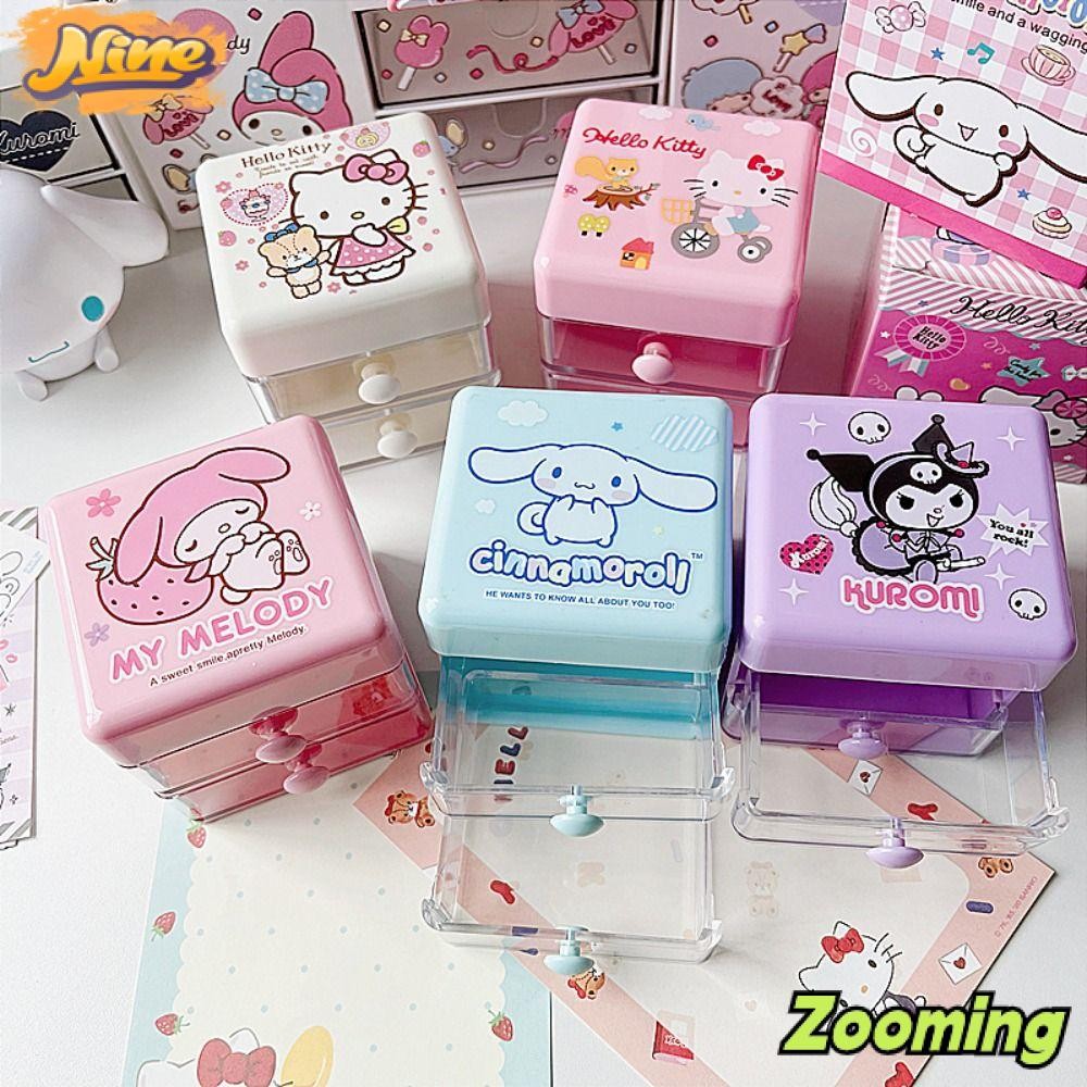 Zooming Mini Organizer Box, Melody กล่องเก็บของตั้งโต๊ะลายการ์ตูน ...
