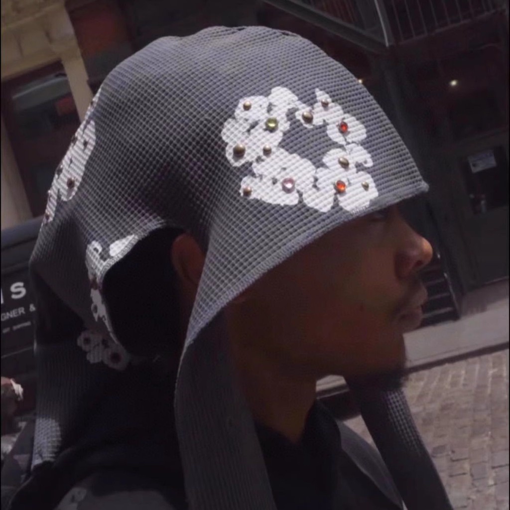 Denim Tears Waffle Kapok Headscarf Terry | Shopee Thailand