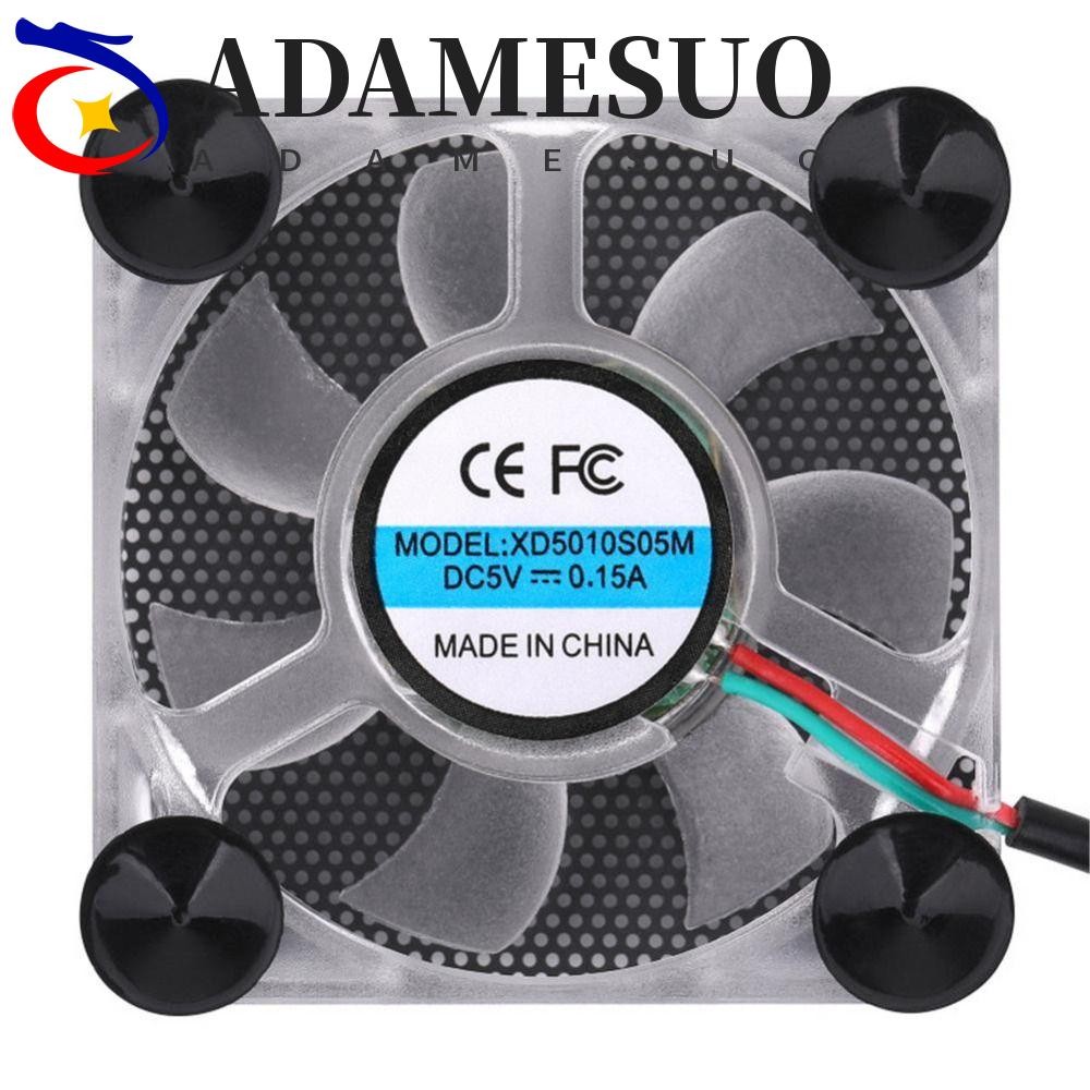 ADAMESUO โทรศัพท์มือถือพัดลมระบายความร้อน 50x50x11 มม.อะแดปเตอร์ USB สากล USB ชาร์จ Cooling ...