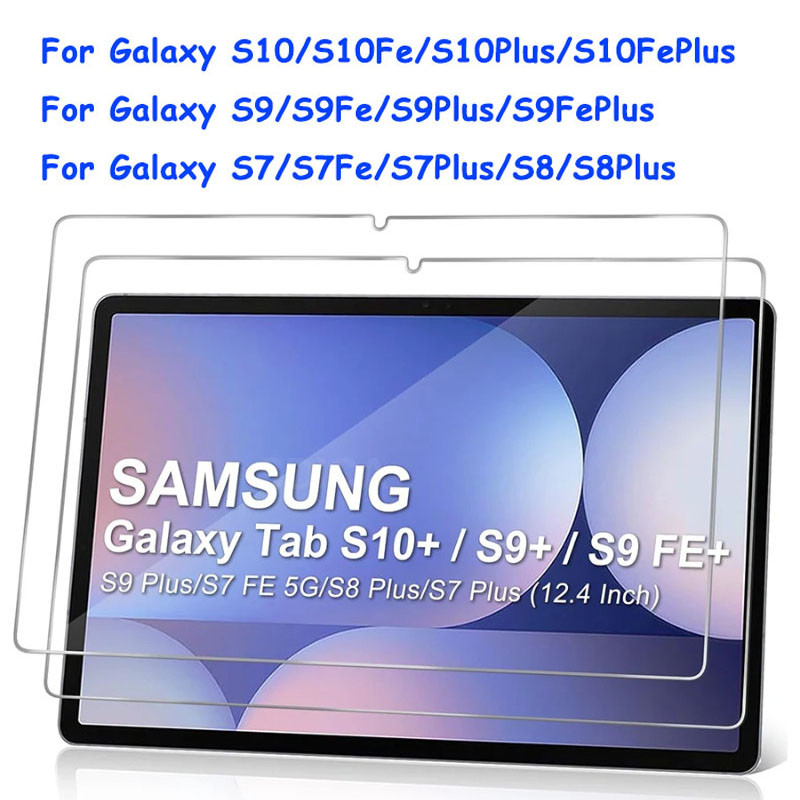 ฟิล์มกระจก นิรภัย สำหรับ ซัมซุง Samsung Tab S10Plus S10Fe S10 S9/S8/S7 Fe,Plus S6Lite P615 A8 10 ...