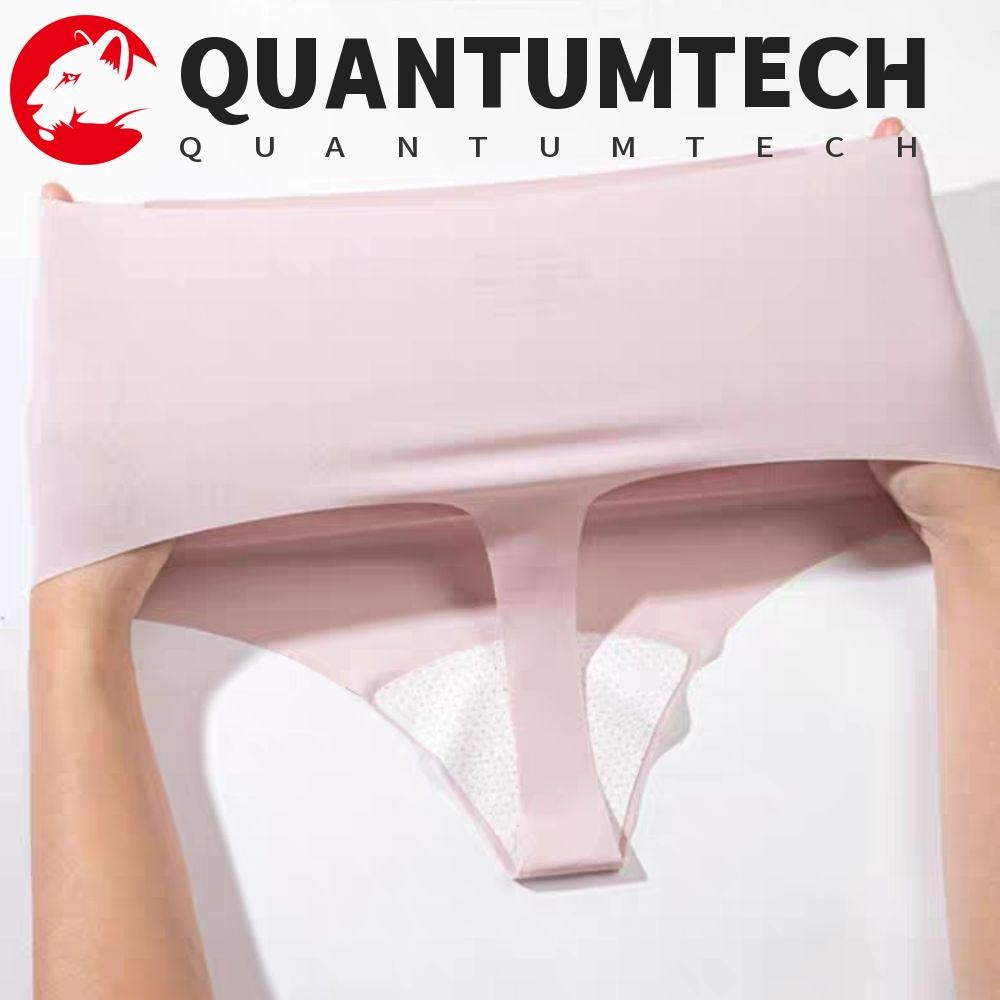 QUANTUMTECH T-Back Thongs ผู้หญิง,สีทึบบางชุดชั้นในไม่มีรอยต่อ,นุ่มยืดหยุ่นสูง Tummy Control ...