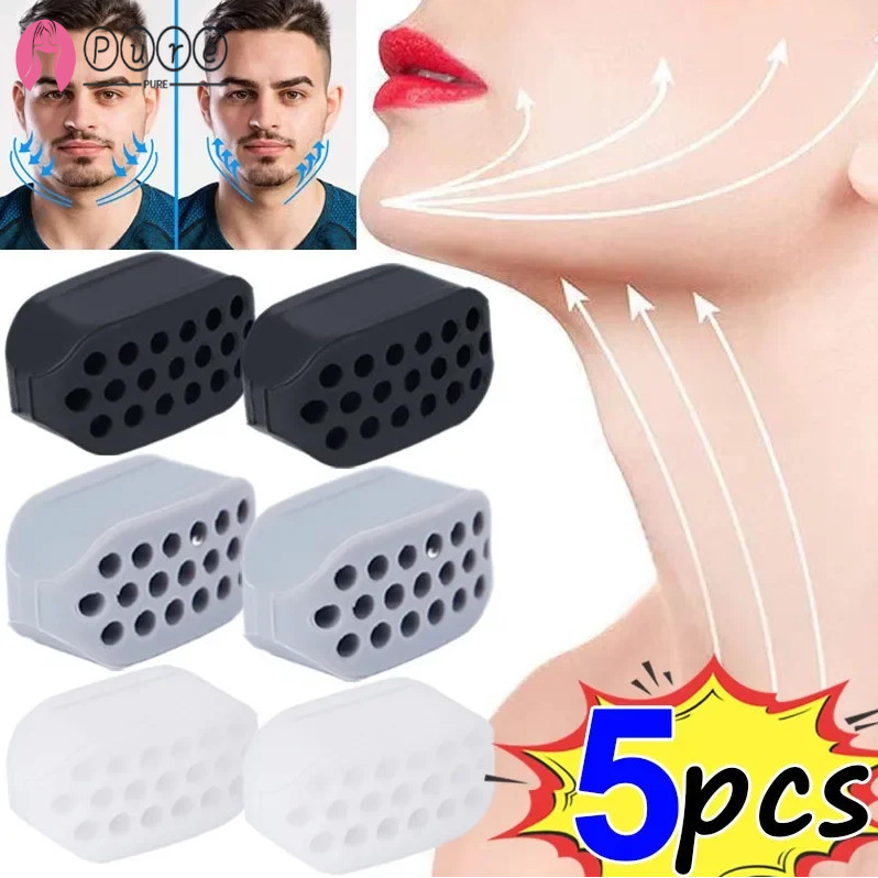 [BZ]Face Masseter Training Ball - Jaw Fitness Muscle, Mouth Exerciser ...