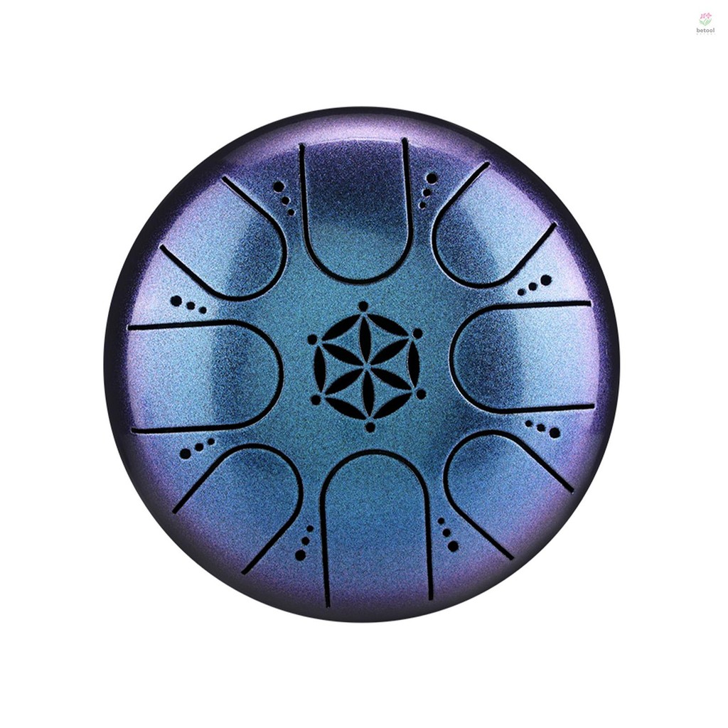 กลองลิ้นเหล็ก 5 นิ้ว 8 หมายเหตุ Handpan กลองกลอง Mallet Picks ...