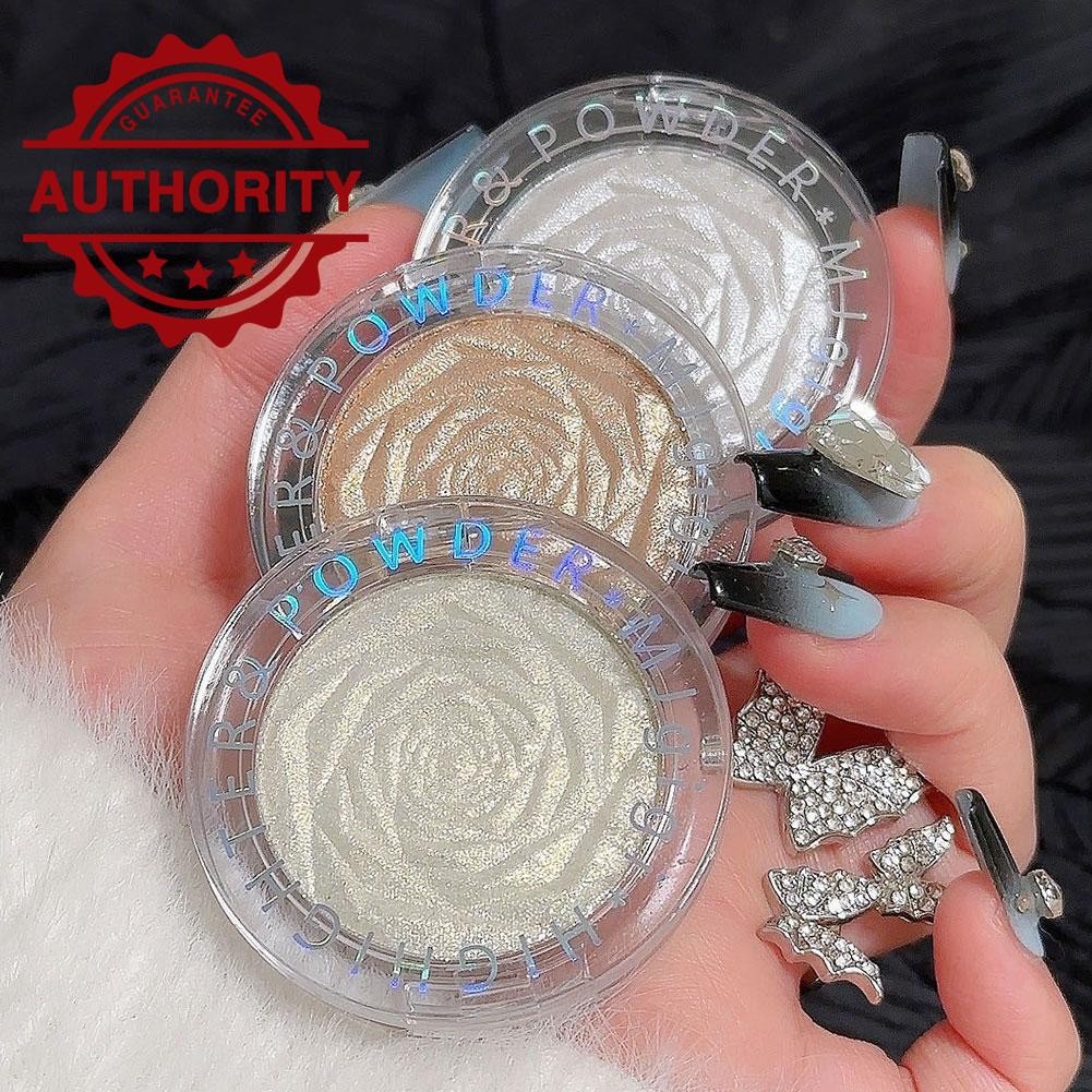 Rose Flower Translucent Highlight Powder Ginger Brightening Glitter ...