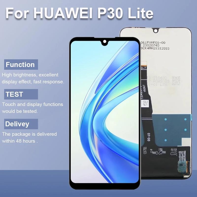 P30 lite หน้าจอ LCD สําหรับ Huawei P30 lite MAR LX1M MAR AL00 LCD ...