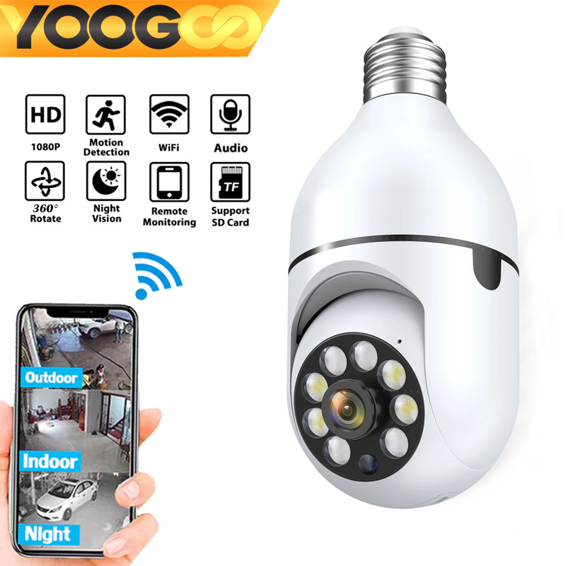 YOOGOO กล้องวงจรปิด360wifi IP Camera 2.4G/5G หมุนได้ ดูผ่านมือถือ ระยะ ...