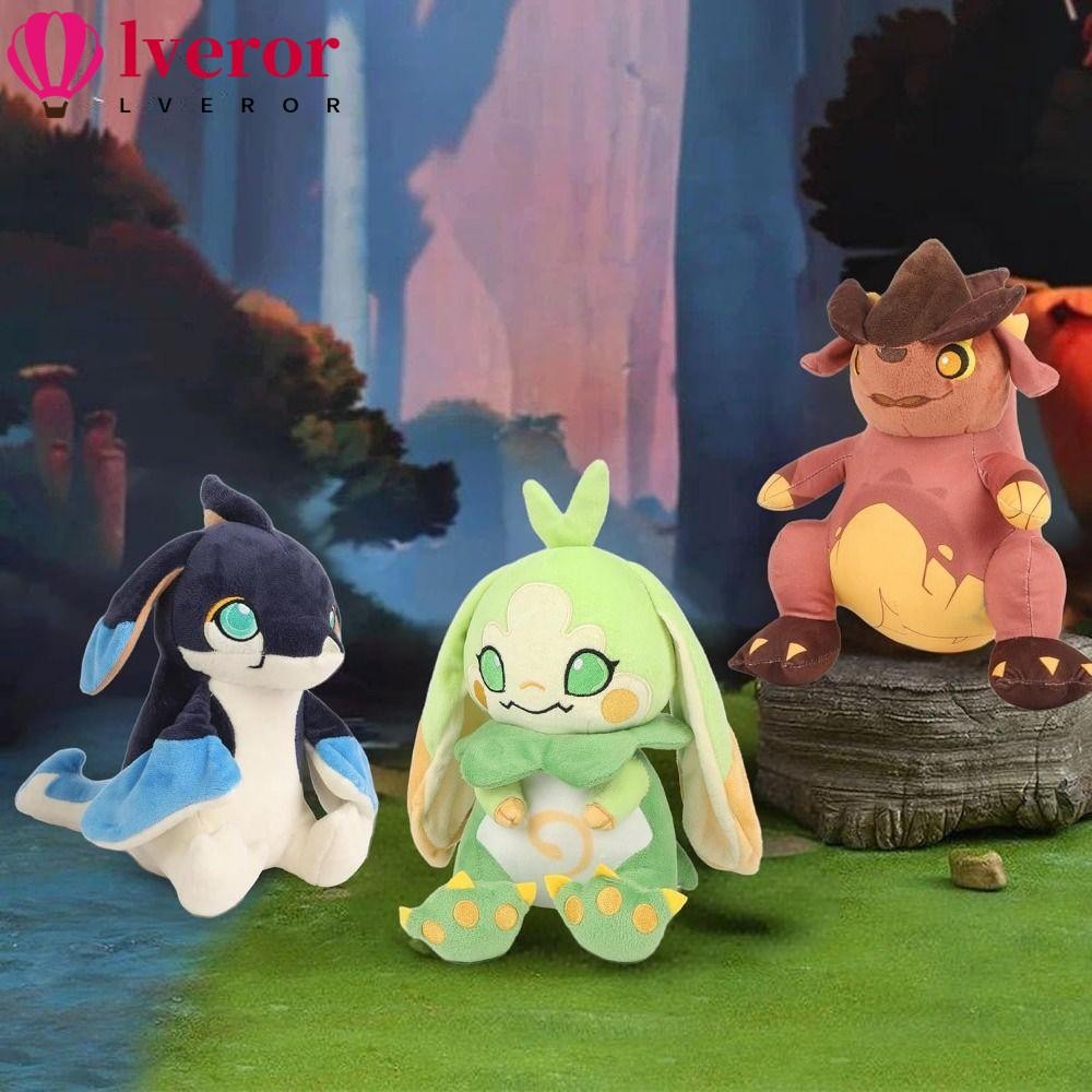 Lveror 10 นิ้ว Natlan Dragon Whelp รูปตุ๊กตา, ตุ๊กตา Natlan Dragon Whelp Genshin Impact, น่ารัก ...