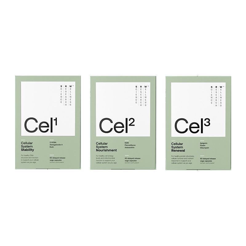 นิวซีแลนด์ SRW Cele Cell แคปซูลวิตามินเต็ม Cel123 Guardian Rejuvenating ...