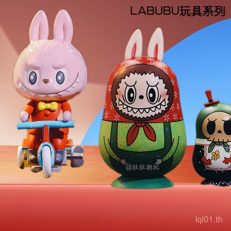 ของแท้ popmart ฟอง Mart labubu labubu ชุดของเล่นทำมือตกแต่ง | Shopee ...