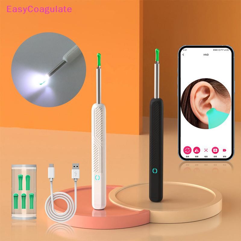 Eas Smart Visual Ear Cleaner HD Ear Sticks Otoscope USB C ชาร์จ ...