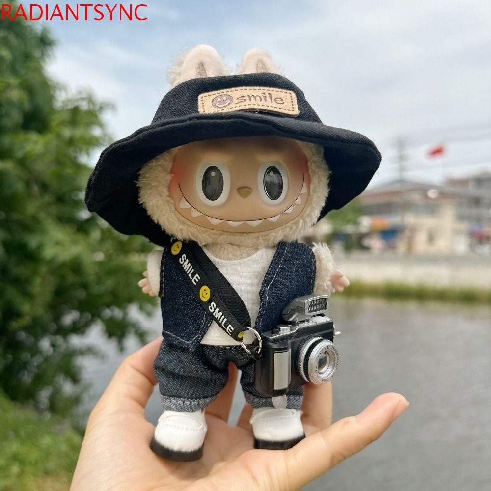 Radiantsync 1 ชุด Labubu Time เสื้อผ้า, คาวบอย Cool 17 ซม.ผ้าฝ้ายตุ๊กตาเสื้อผ้า, ชุดของเล่น ...