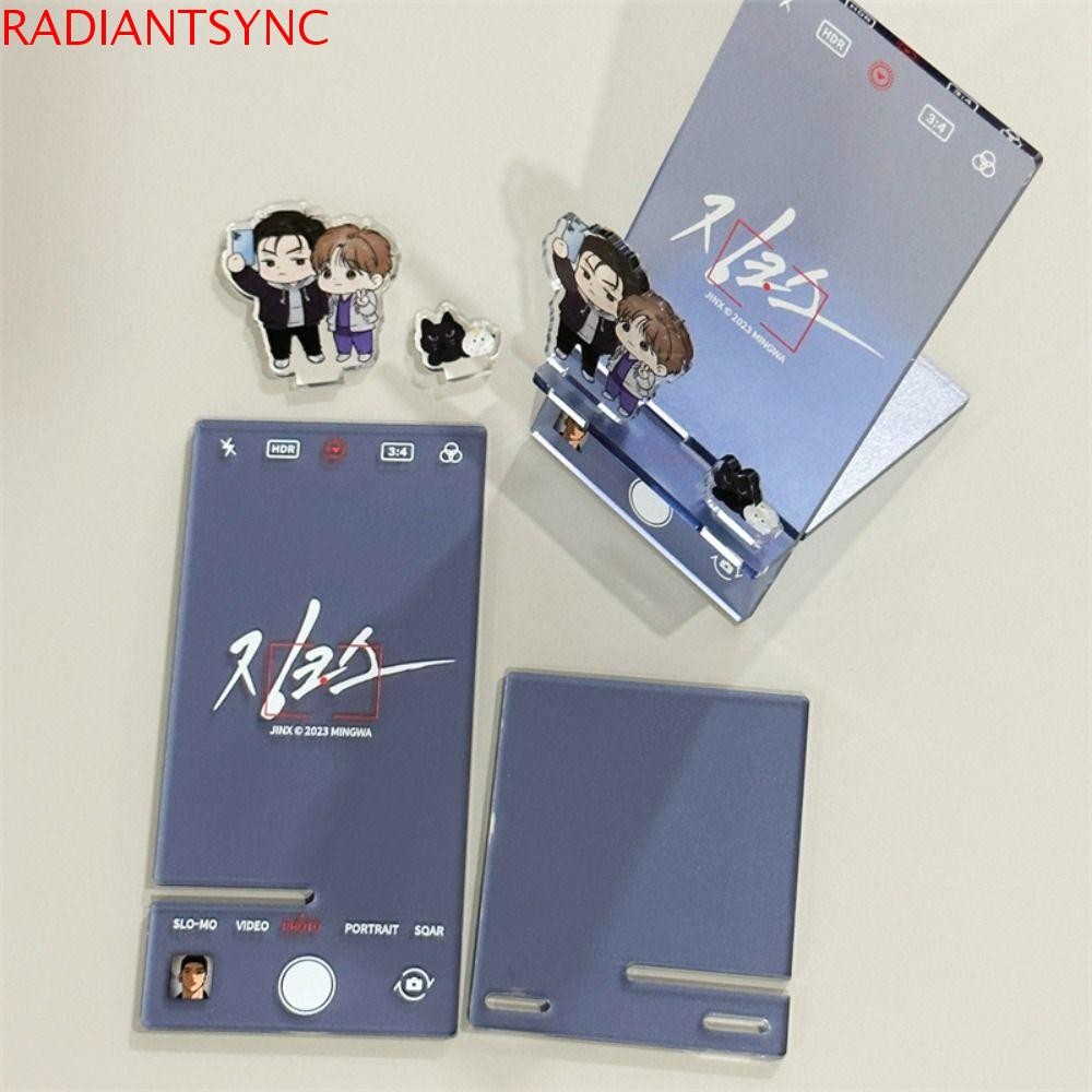 Radiantsync ที่วางโทรศัพท์มือถือ Mingwa เกาหลี, อะคริลิค Manwha Jinx Joo Jaekyung Kim Dan อะคร ...