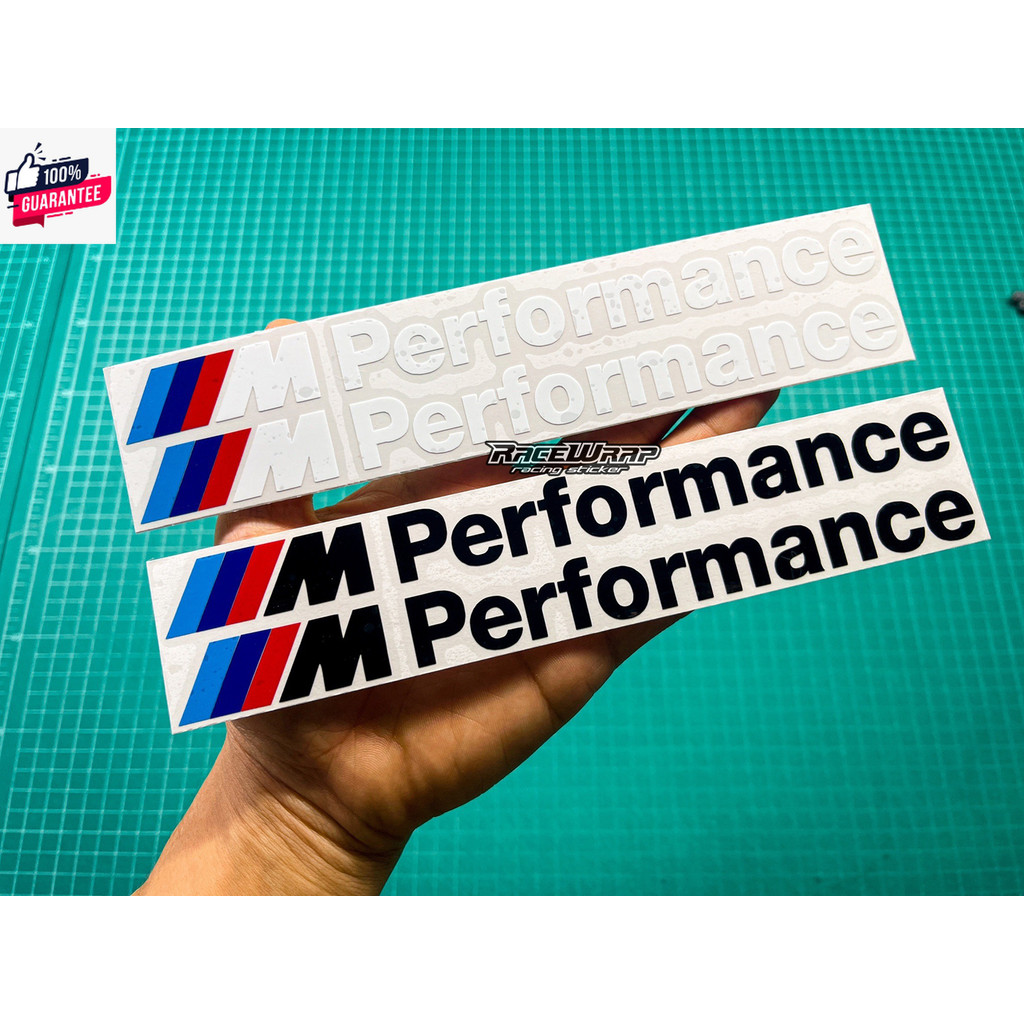 สติกเกอร์ M PERFORMANCE DECAL basic สติกเกอร์แต่งBMW | Shopee Thailand