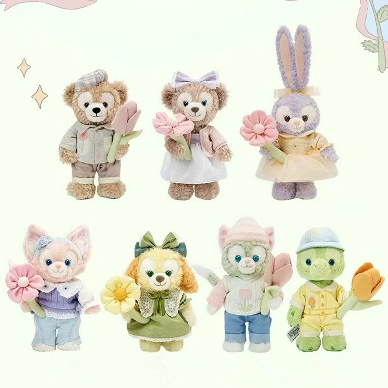 ของแท้ Disney 2024 Spring Shirley May Star Dew Lingna Bell พวงกุญแจ ...