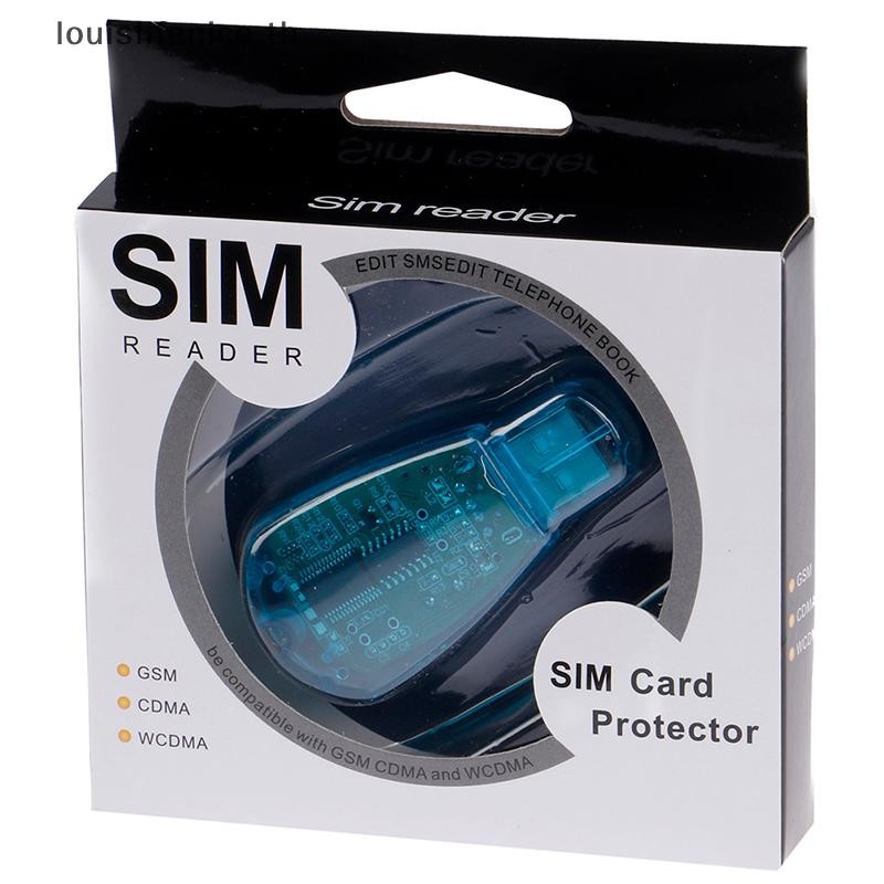 Lnth USB ซิมการ์ด Copy/Cloner Kit เครื่องอ่านการ์ด SIM GSM CDMA SMS ...