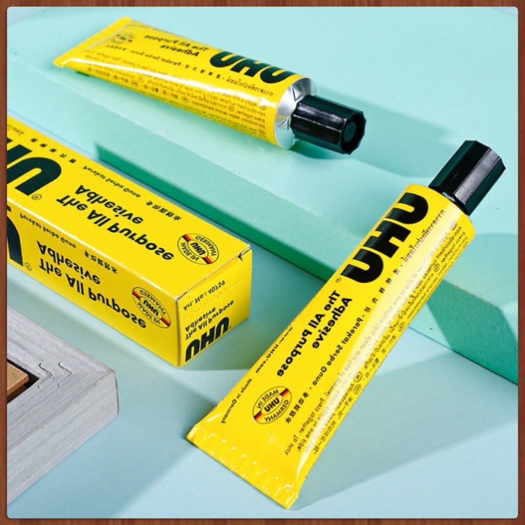 🔺 กาว UHU กาวใส glue ยึดติด ซ่อม DIY งานฝีมือ ซ่อมรองเท้า อเนกประสงค์ สารพัดประโยชน์ รุ่นอัพเกรด ...