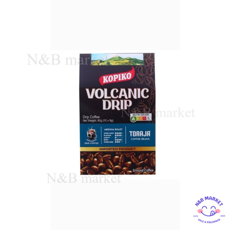 Kopiko volcanic drip 80g (8ซอง) กาแฟดริป โกปิโก้ 3สูตร แท้ พร้อมส่ง ...