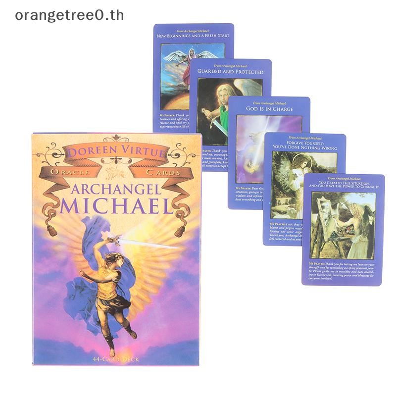 หรือ Archangel Michael Oracle การ์ดไพ่ทาโรต์ Party Prophecy Divination ...
