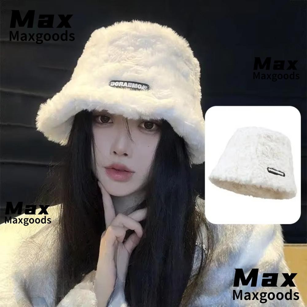 MAXG หมวกบักเก็ต,ป้องกันหูหมวกชาวประมงความร้อน,เย็นหลักฐานอบอุ่นขนยาวปานามาหมวกผู้หญิง | Shopee ...