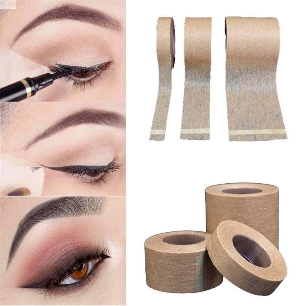 IVORY Makeup Eye Tapes Beauty DIY Soft 1 ม้วนสีผิว Self กาว Micropore ...