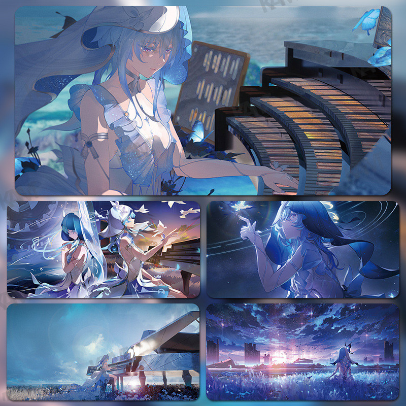 [Kam]Wuthering Waves The Shorekeeper แผ่นรองเมาส์เกม 800mmx300mm Desk ...