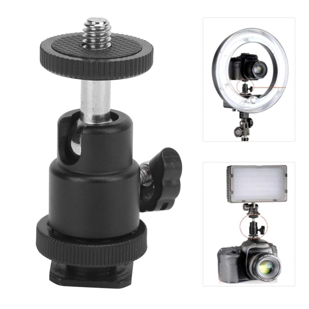 Metal Ball Head Portable Mini พร้อมสกรู 1/4 นิ้วสำหรับโทรศัพท์กล้อง ...