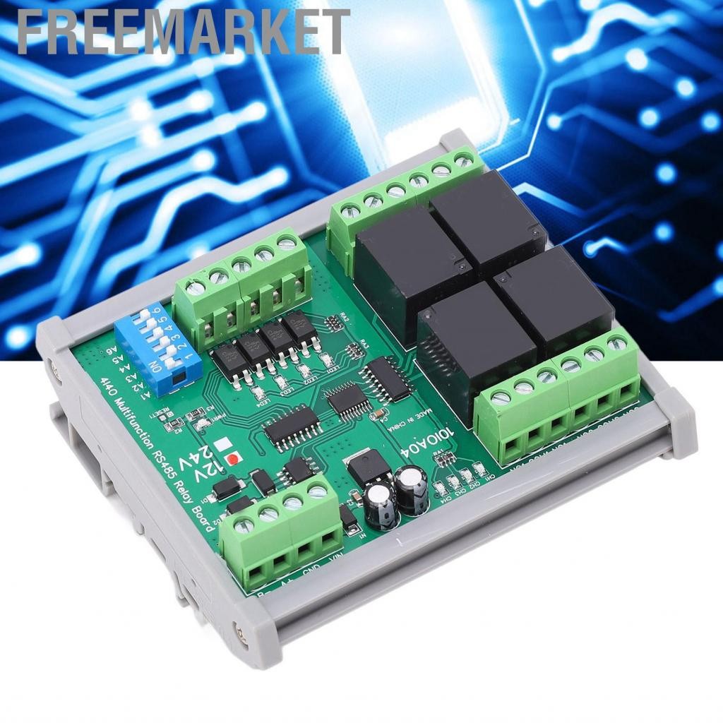 Freemarket รีเลย์โมดูลบอร์ด 9600 bps การสนับสนุนแบบขนานเริ่มต้นสำหรับอุปกรณ์ | Shopee Thailand