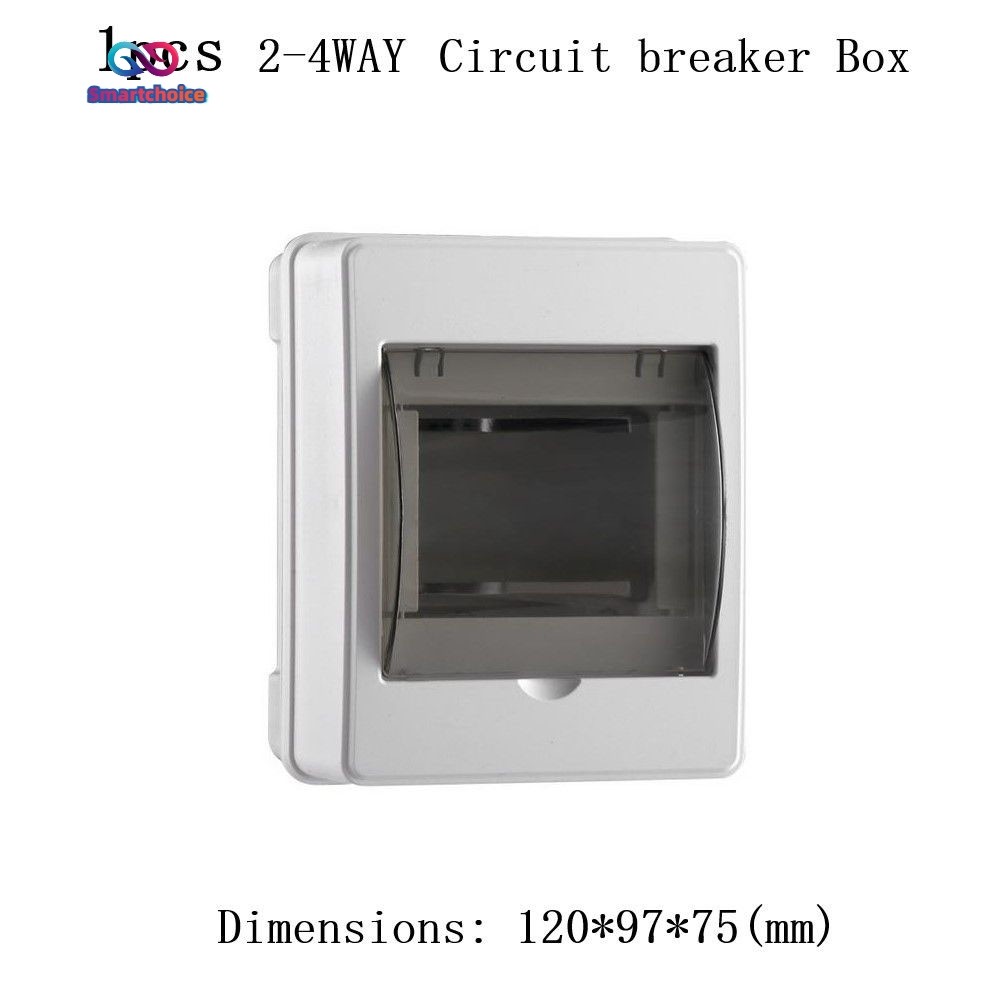 ⚡สมาร์ทช้อยส์⚡ 2-4way Indoor Distribution Box Circuit Breaker MCB ABS ...