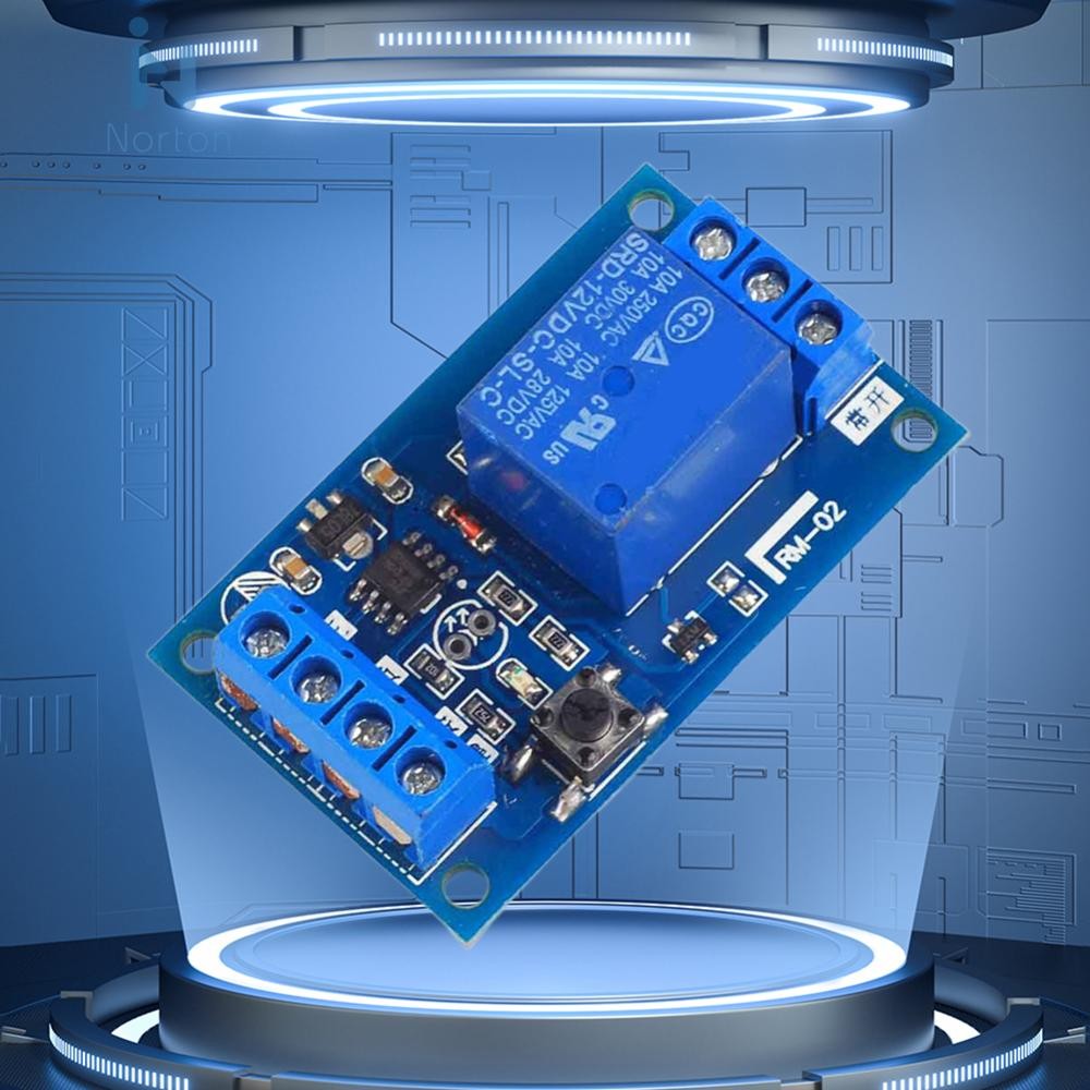 5v/12v Bistable Relay Module โมดูลรีเลย์ปุ่มเดียวการปรับเปลี่ยนรถ ...