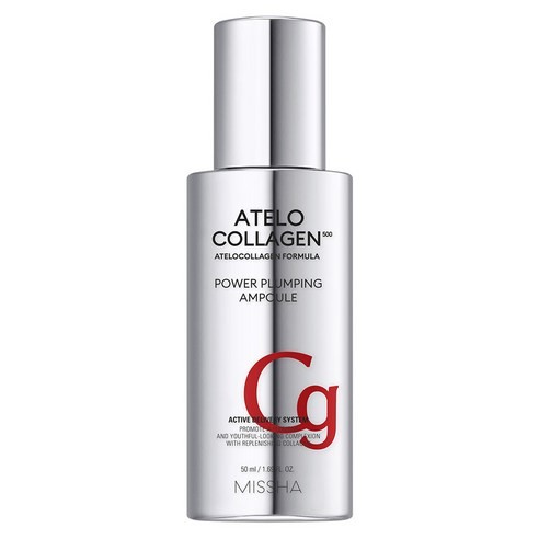 [MISSHA] Atelo Collagen 500 Power Plumping Ampoule 50ml, ครีม 40ml ...