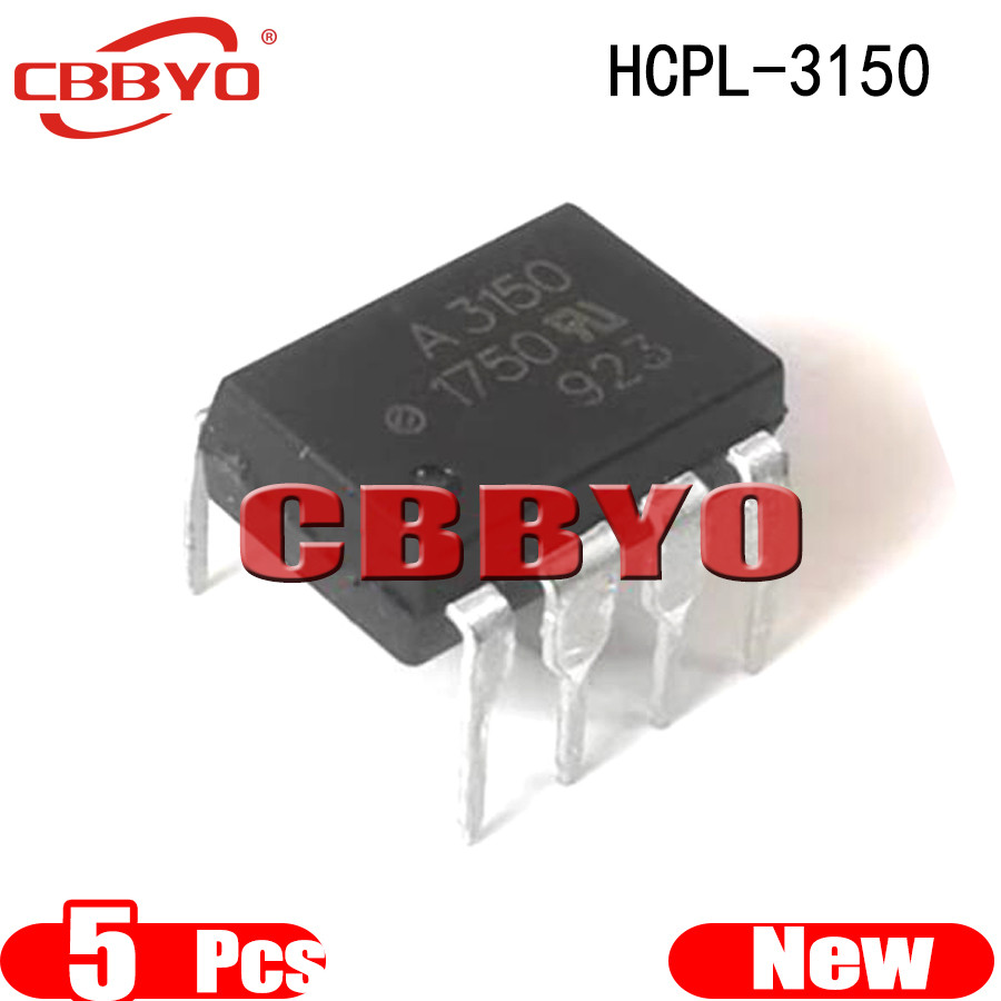 5 ชิ้น HCPL-3150 DIP-8 HCPL3150 A3150V A3150 3150V ยี่ห้อใหม่ | Shopee ...
