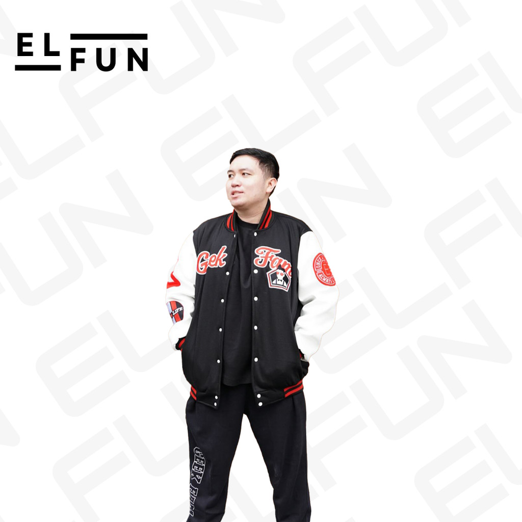ใหม่ล่าสุด GEEK VARSITY JACKET 2024 RRQ ALTER EGO AP BREN ECHO SML XL ...