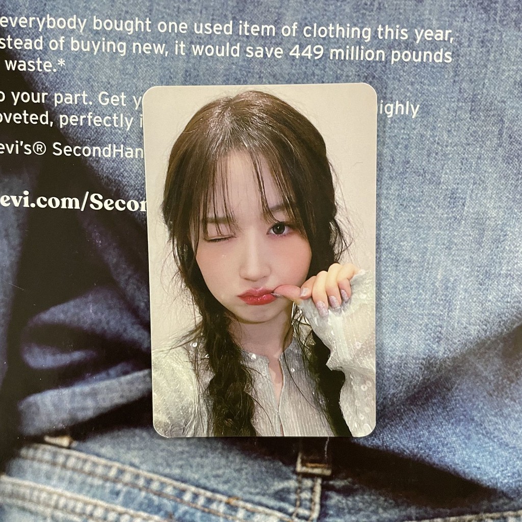 【Official Photocard】nmixx card wink haewon mini2 sw8 Lucky Card Brand ...