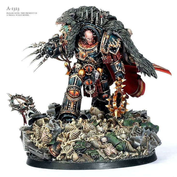 โมเดลเรซิน40K Warhammer Slave of the Dark Lord of Chaos Dragon Riders ...