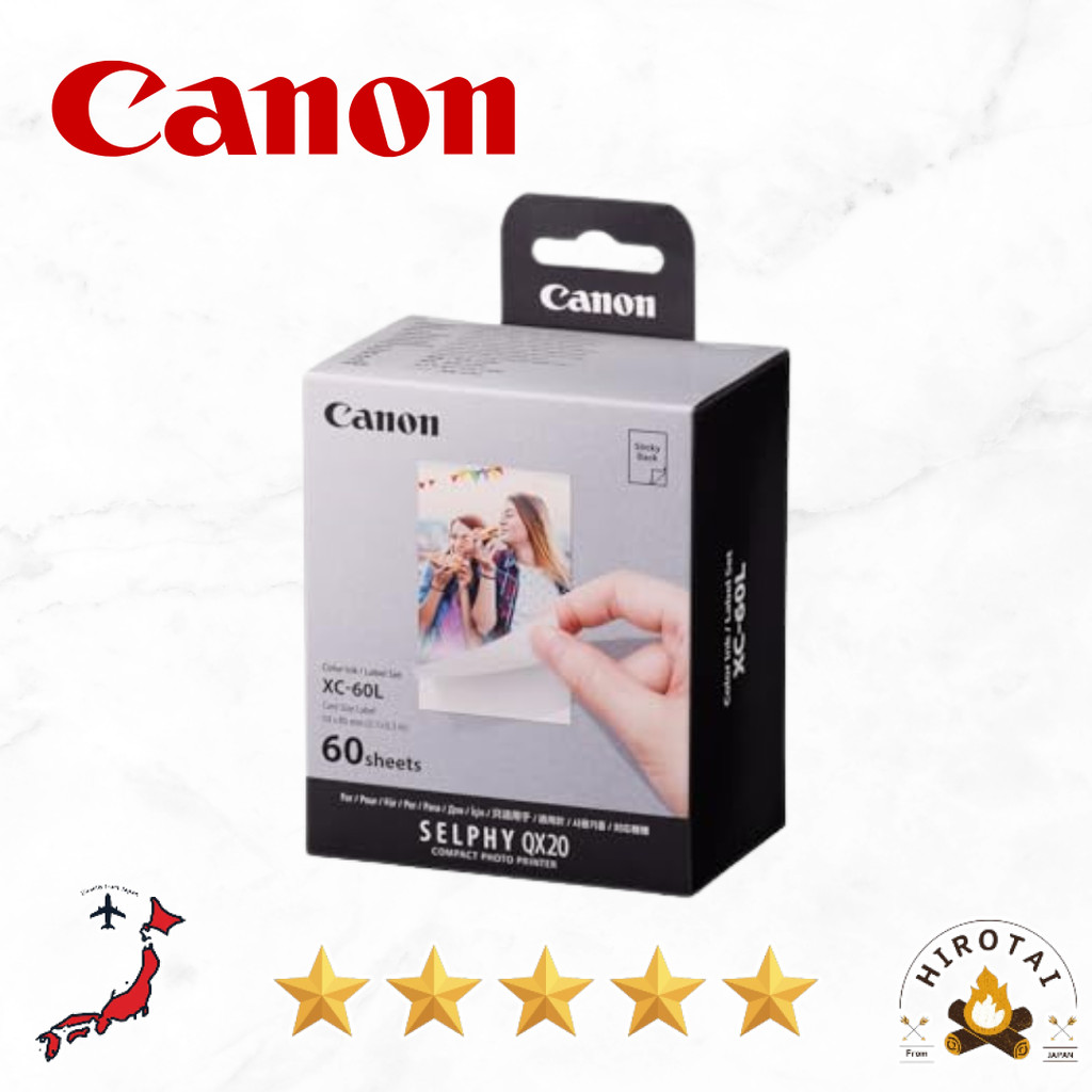 Canon QX20 Color Ink/Label Set 【XC-60L】 - Elevate Your Creativity with ...