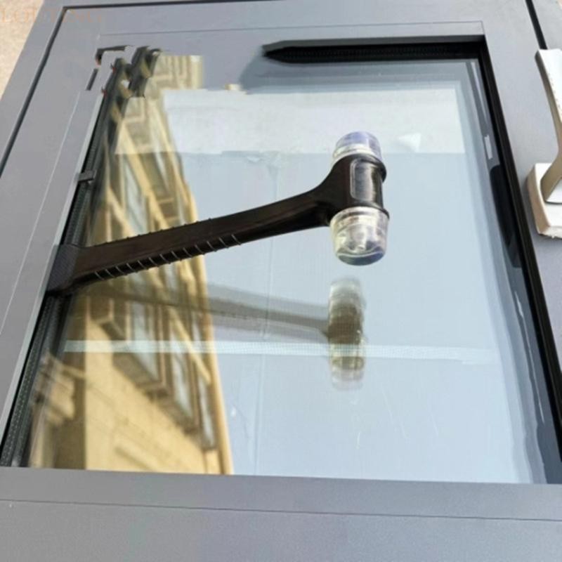 Louting 2 in 1 ค้อนยาง Double Head ค้อนแบบพกพาเครื่องมือมือ Ergonomic ...