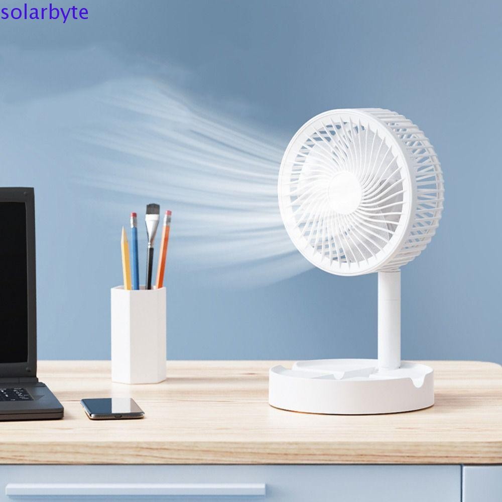 Solarbyte พัดลมขนาดเล็ก, การชาร์จ USB ที่ปรับขนาดได้, พัดลมเทอร์โบพับระบายความร้อนแบบพกพาแบบ ...