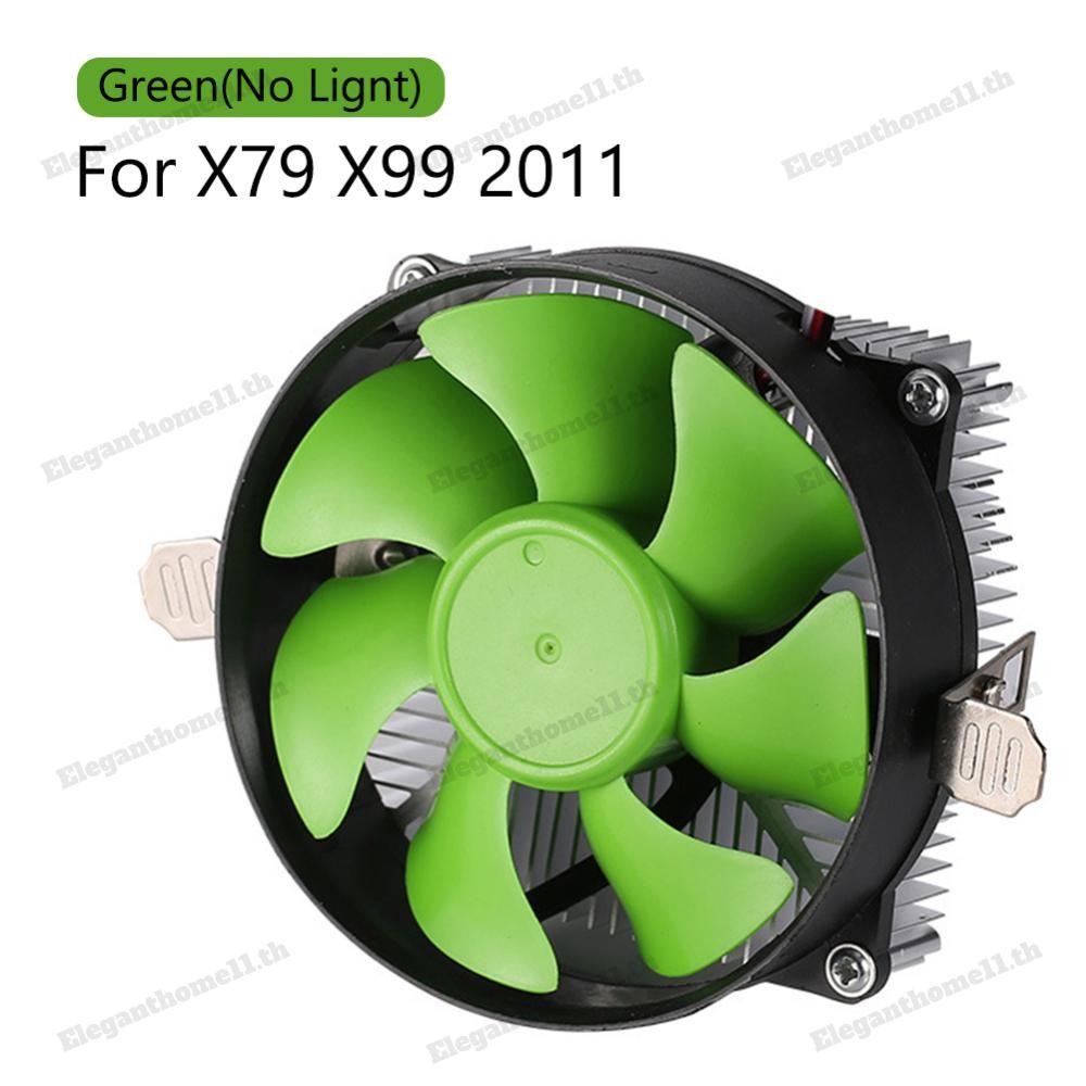 5 # Pure Aluminium PC Case CPU Cooler Fan สําหรับ X79 X99 2011 (ไม่มีไฟ ...
