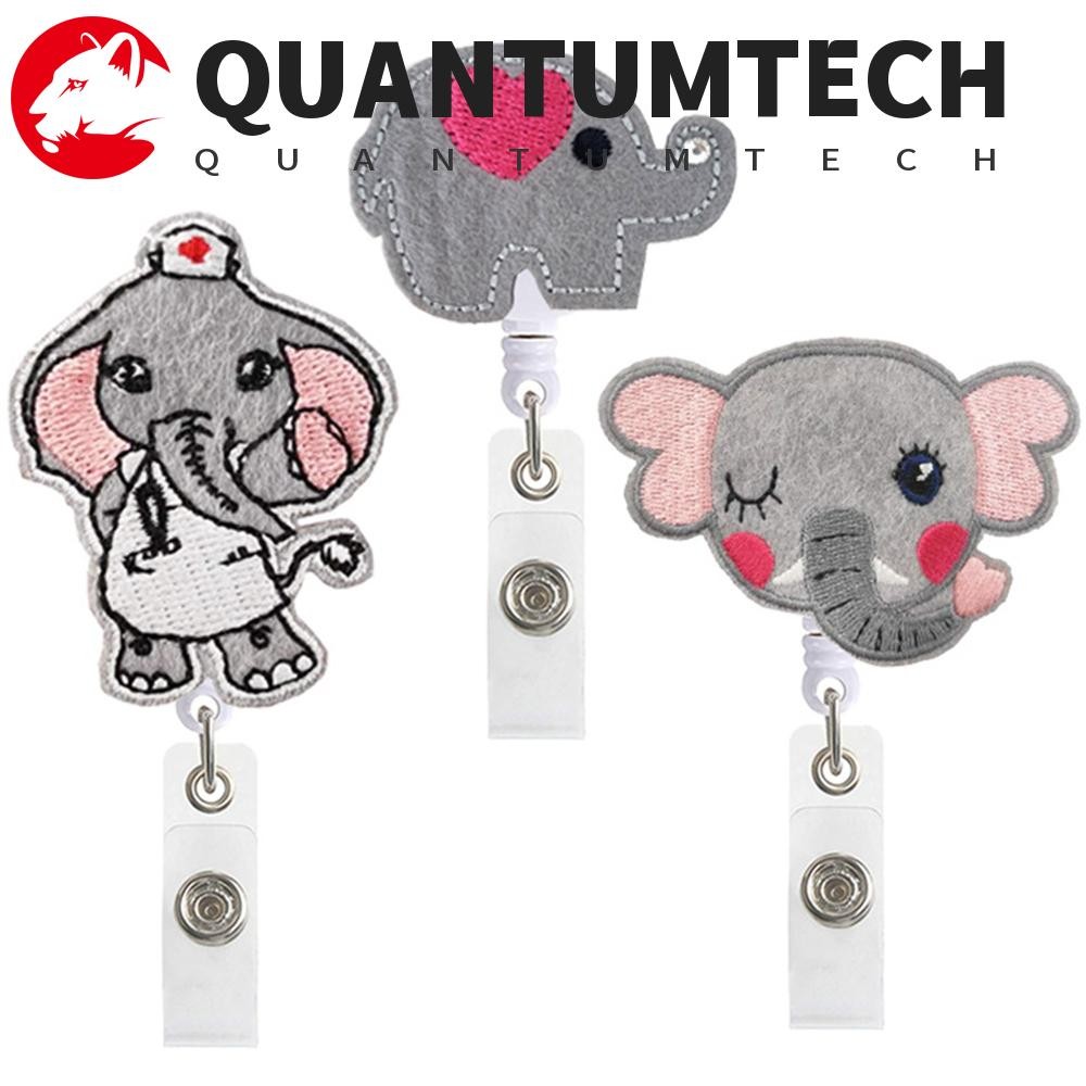 QUANTUMTECH พยาบาลหมอหัวใจรูปแบบชื่อผู้ถือบัตร ID Card ธุรกิจผู้ถือบัตรคลิปทนทาน Key Chain ...