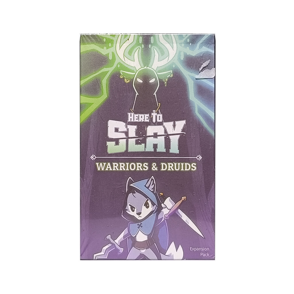 Game Card Here to Slay Warriors & Druids Expansion Pack Team Party เกม ...